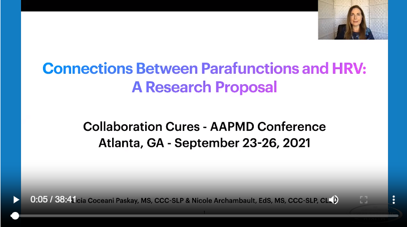 Connections Between Parafunctions and HRV: A Research Proposal